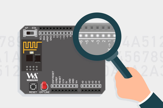 Webduino Board Pin Manipulation Webduino Web × Arduino