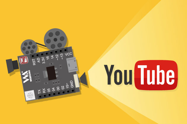 Using a Button Switch for Playing Youtube Videos :::: Webduino = Web × Arduino