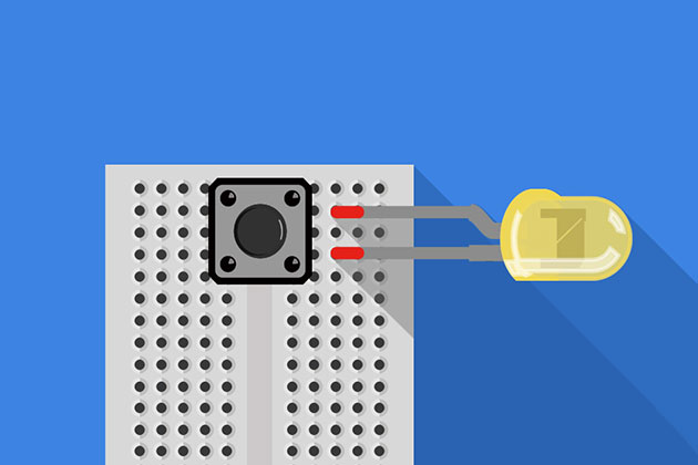 Project Example 9 Button Switch Webduino Web × Arduino 8972