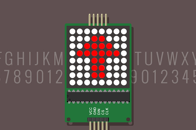 Project Example 18: Using an LED Matrix :::: Webduino = Web × Arduino